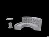Star Wars Dejarik Table and Seating for action figure dioramas 3D model ...