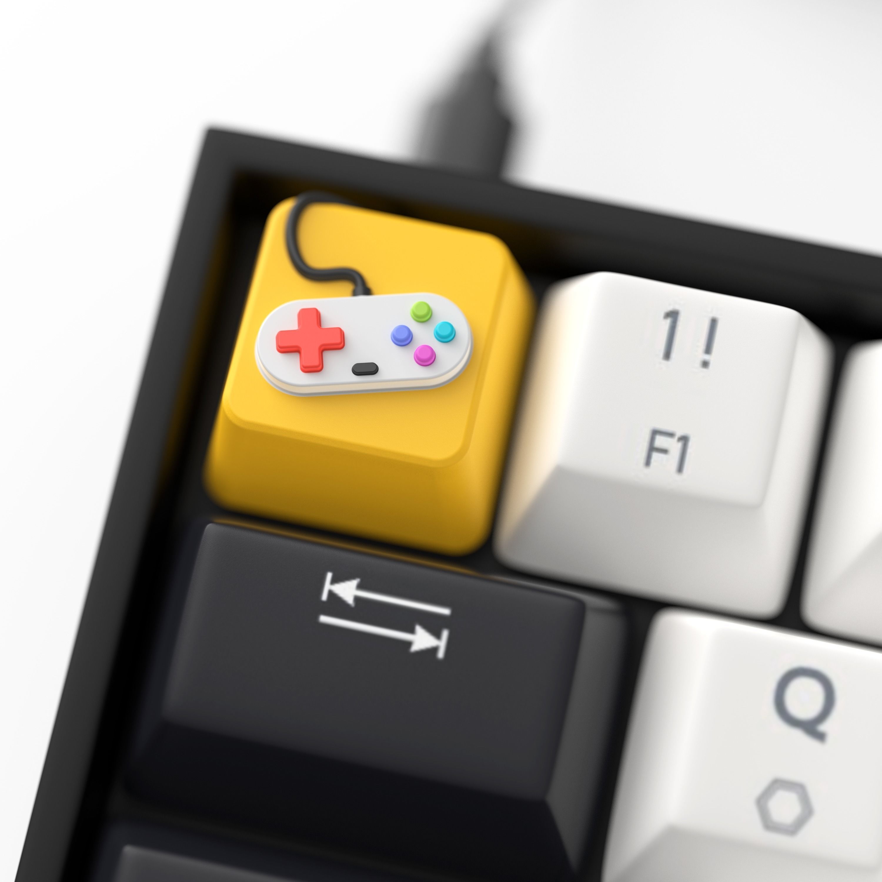 Dendy gamepad keycap for mechanical keyboard free 3D model 3D printable ...