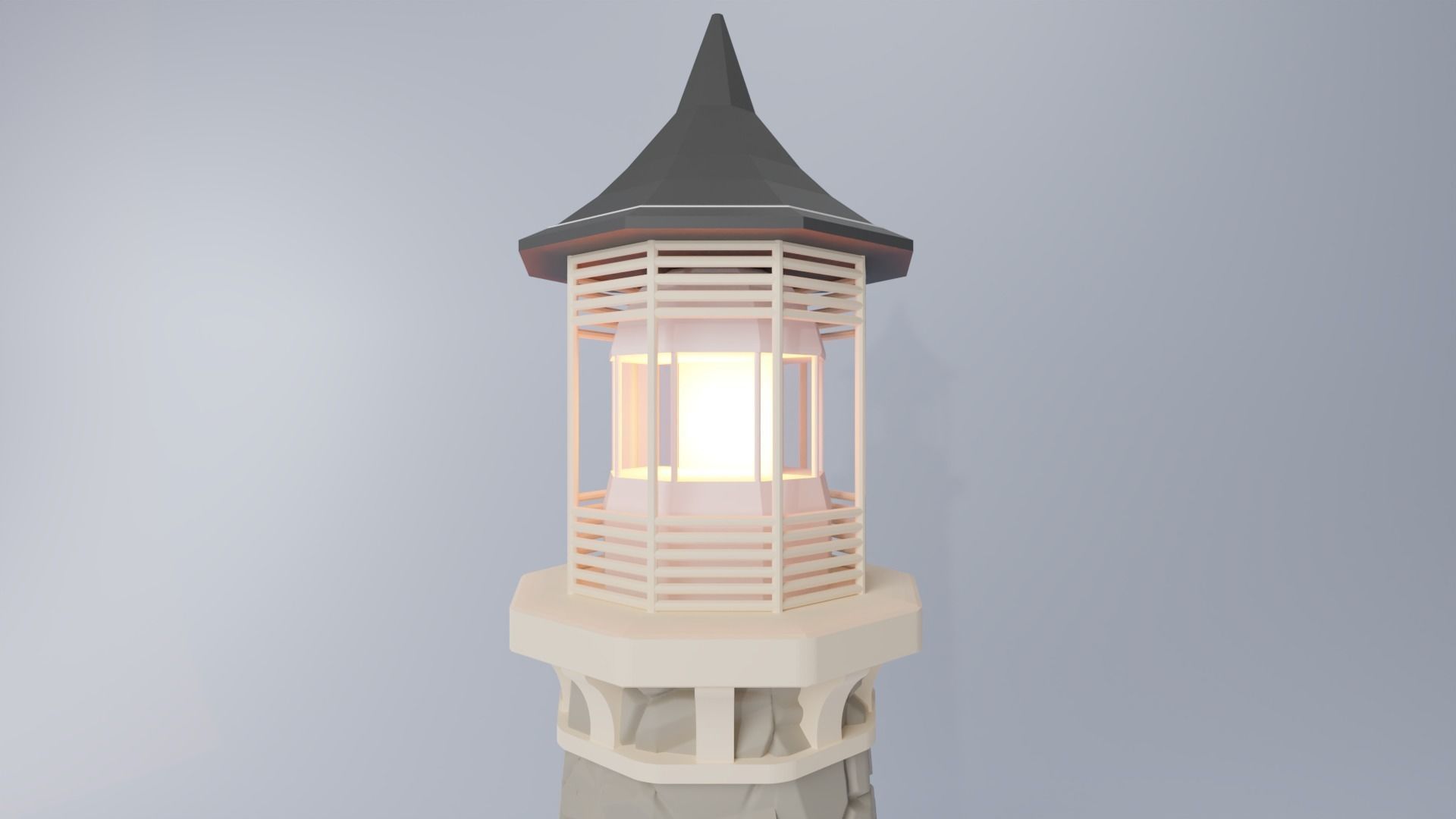 Lighthouse 3D model 3D printable | CGTrader