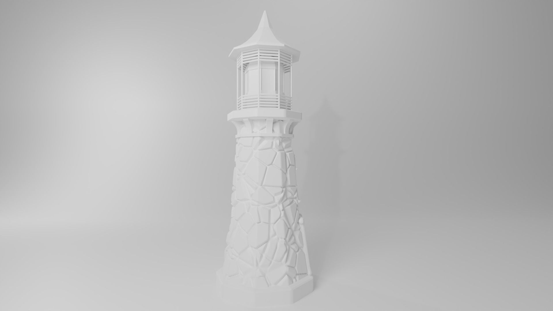Lighthouse 3D model 3D printable | CGTrader