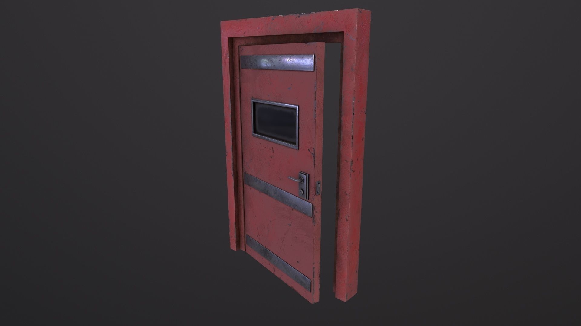 3D model Industrial Door 3D Model VR / AR / low-poly | CGTrader