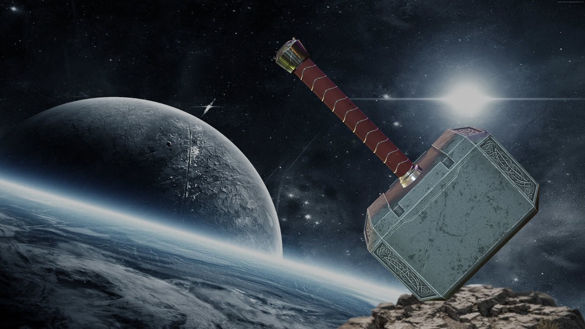 3D model Mjolnir Thor Hammer 3D Model VR / AR / low-poly | CGTrader