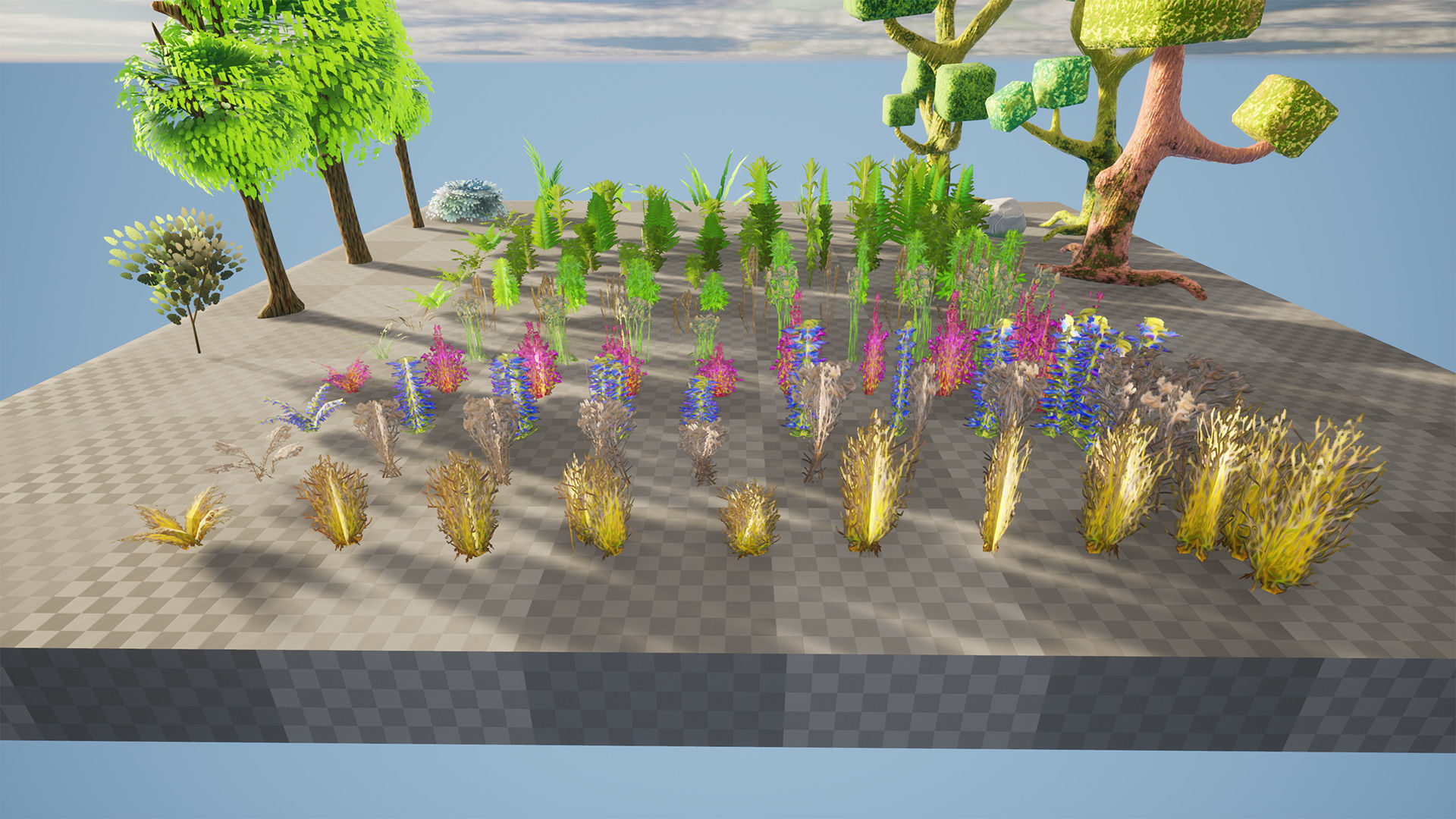 3D model Stylized Nature Pack 140 Variations VR / AR / low-poly | CGTrader