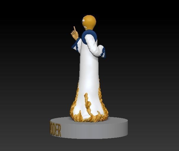 Professor Power from Silverhawks 3D model 3D printable | CGTrader