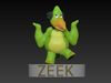 Zeek from Silverhawks 3D model 3D printable | CGTrader