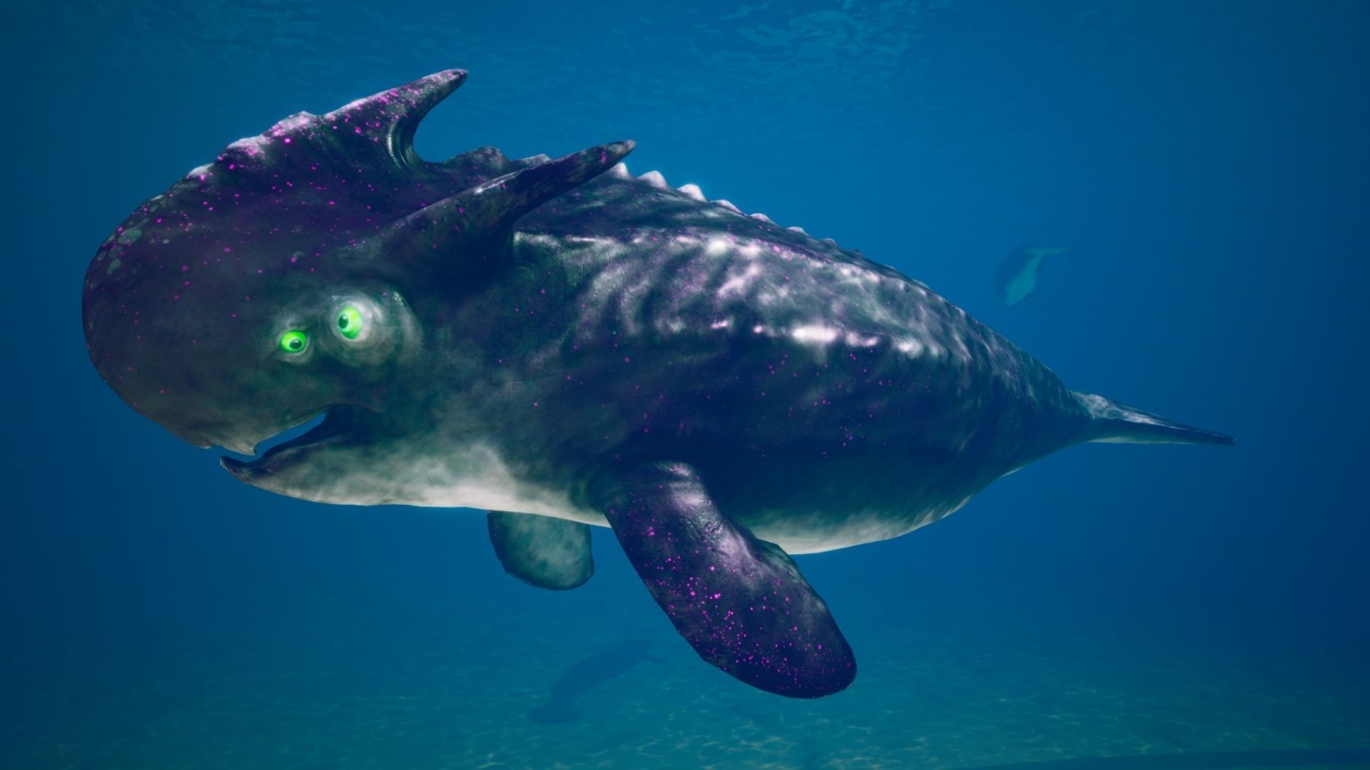 3D model Alien Fantasy Ocean Creature - Tri Whale with Unreal Support ...