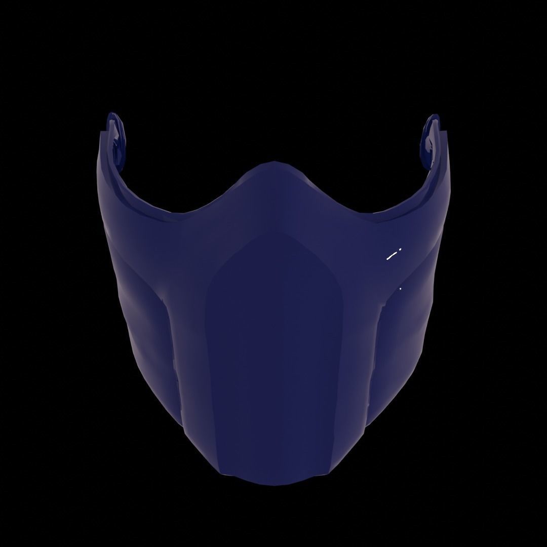 Sub-Zero Mask Cryomancer s Calling Mantle of Black Ice 3D model 3D ...