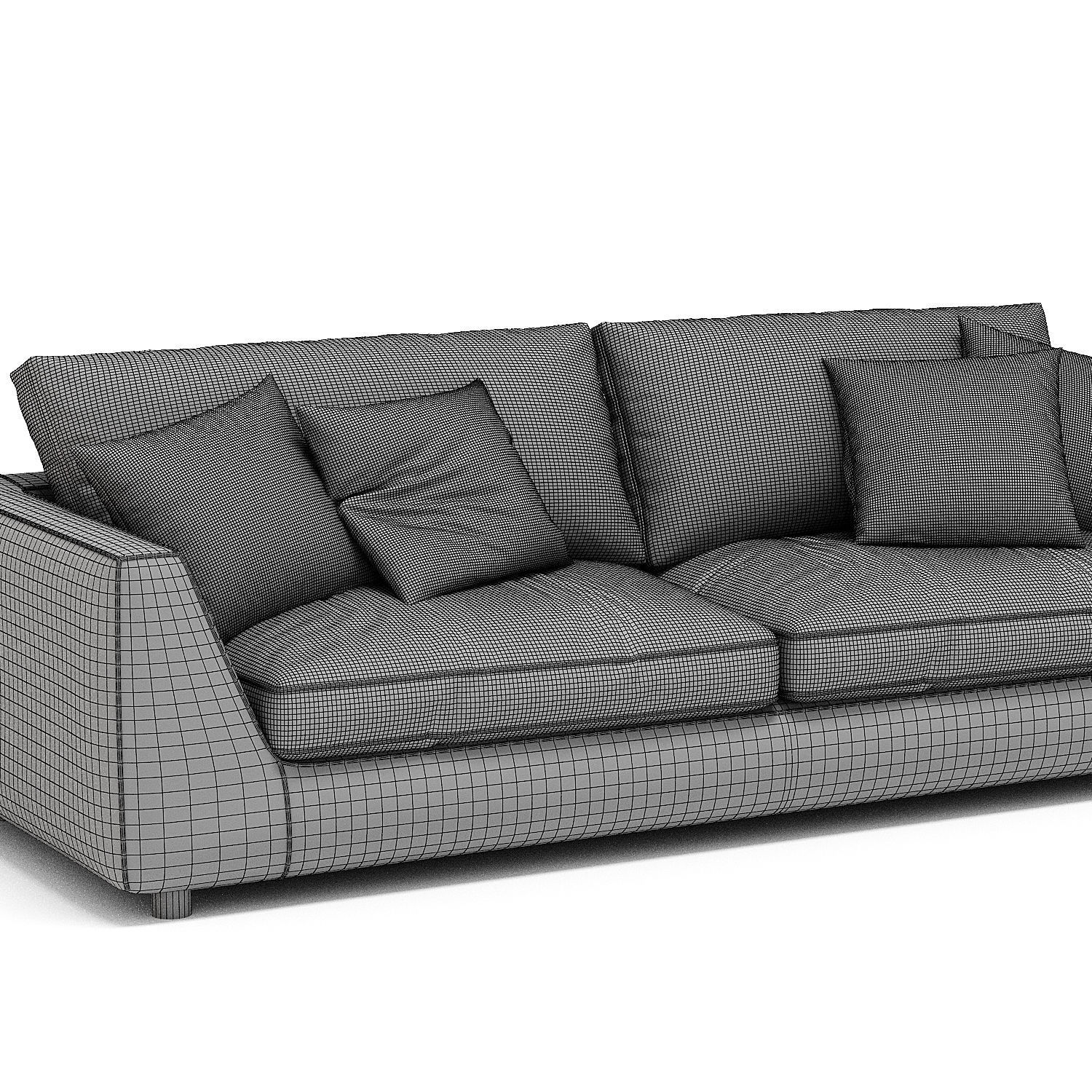 Eilersens Chess Sectional Sofa by Eilersen 3D model | CGTrader