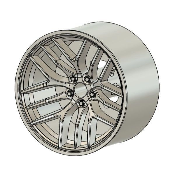 BBS CCR RIMS FOR DIECAST 64 SCALE 3D model 3D printable | CGTrader