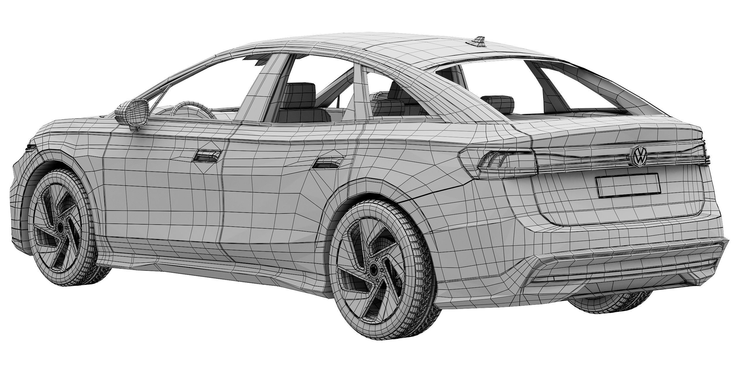 Volkswagen ID7 3D model | CGTrader