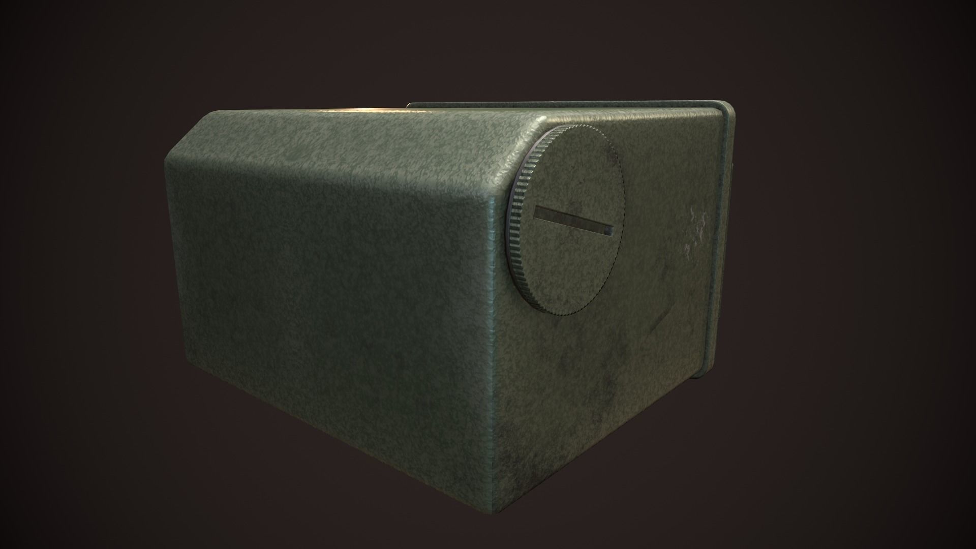 3D model Vintage Military Dosimeter - Low-poly Game-ready PBR 3D Model ...