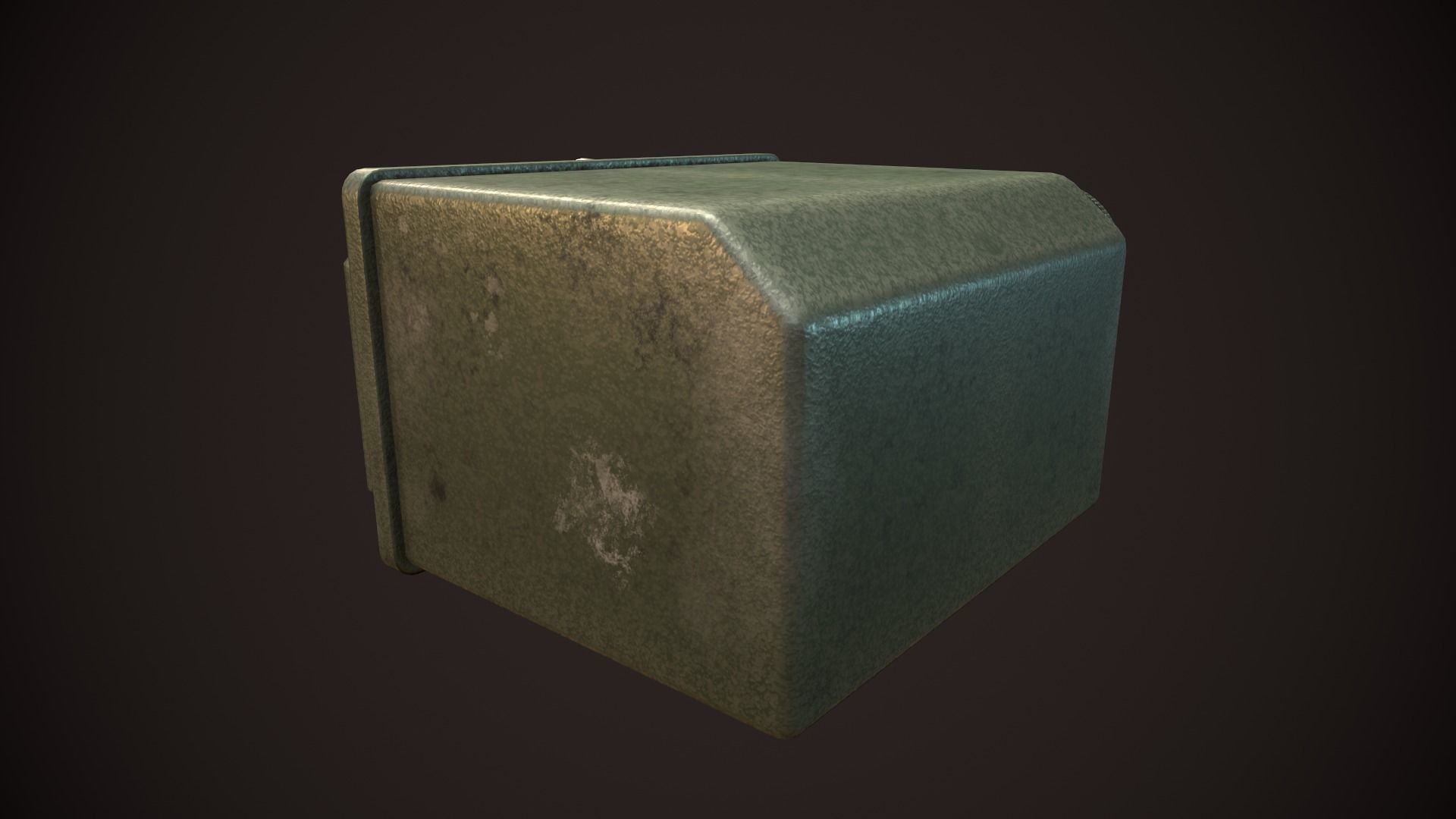 3D model Vintage Military Dosimeter - Low-poly Game-ready PBR 3D Model ...