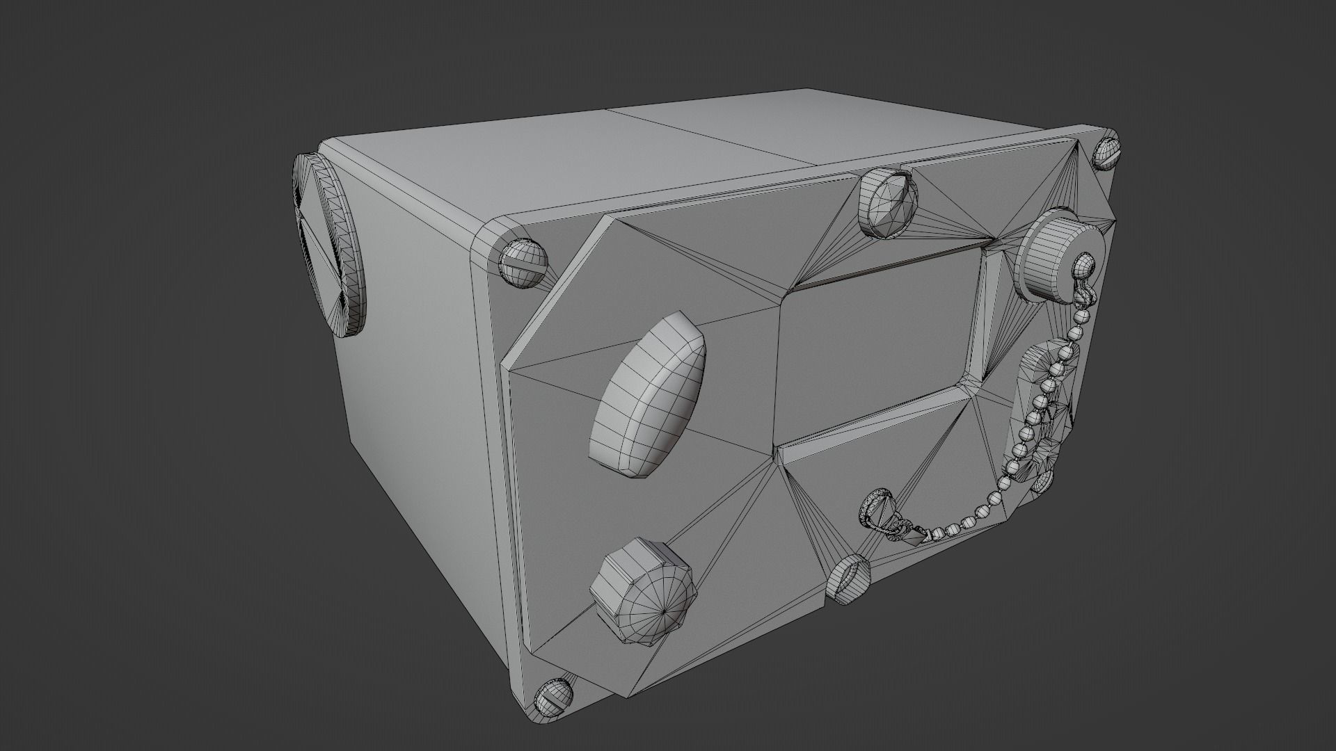 3D model Vintage Military Dosimeter - Low-poly Game-ready PBR 3D Model ...