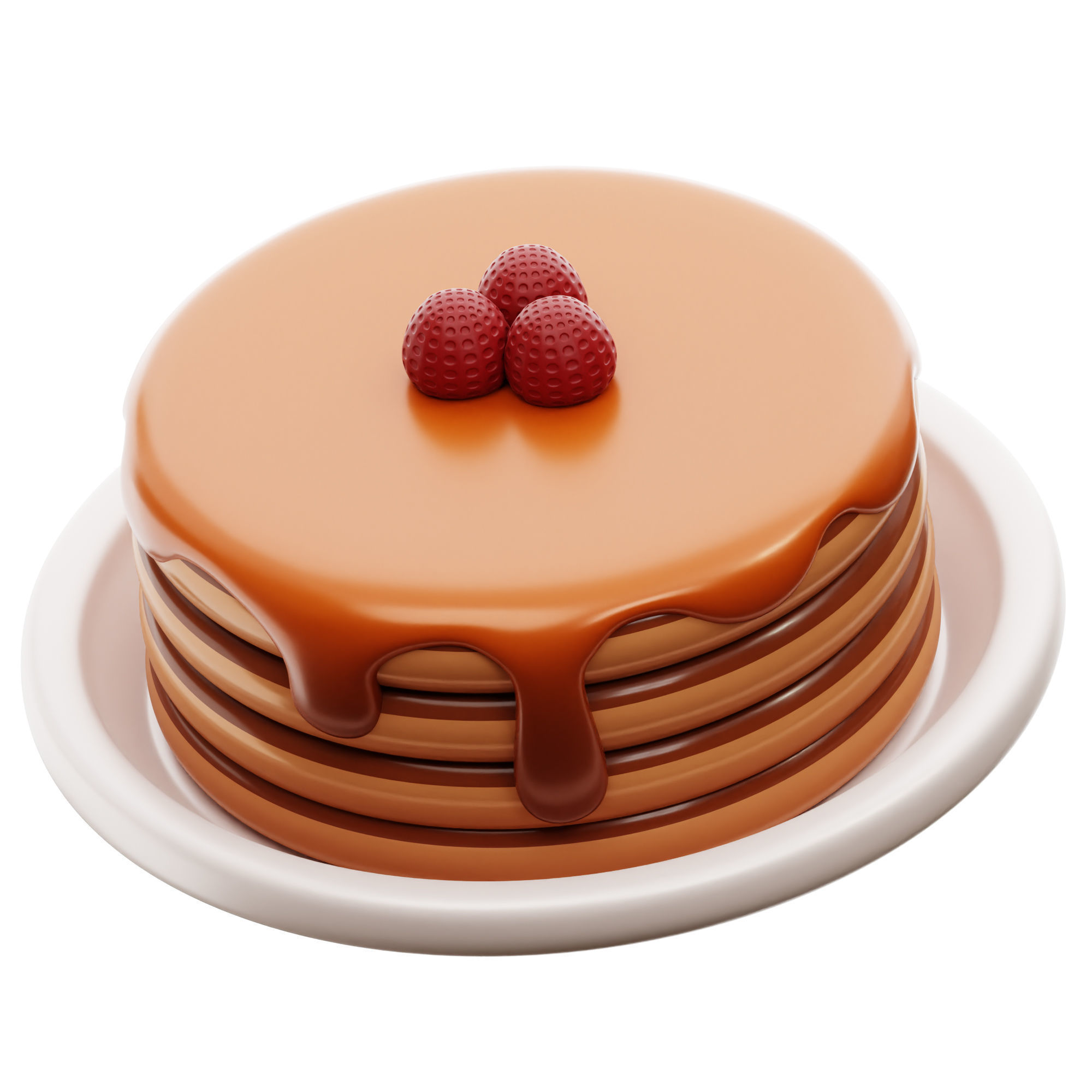 3D model Food Icon Pack 3D Model VR / AR / low-poly | CGTrader