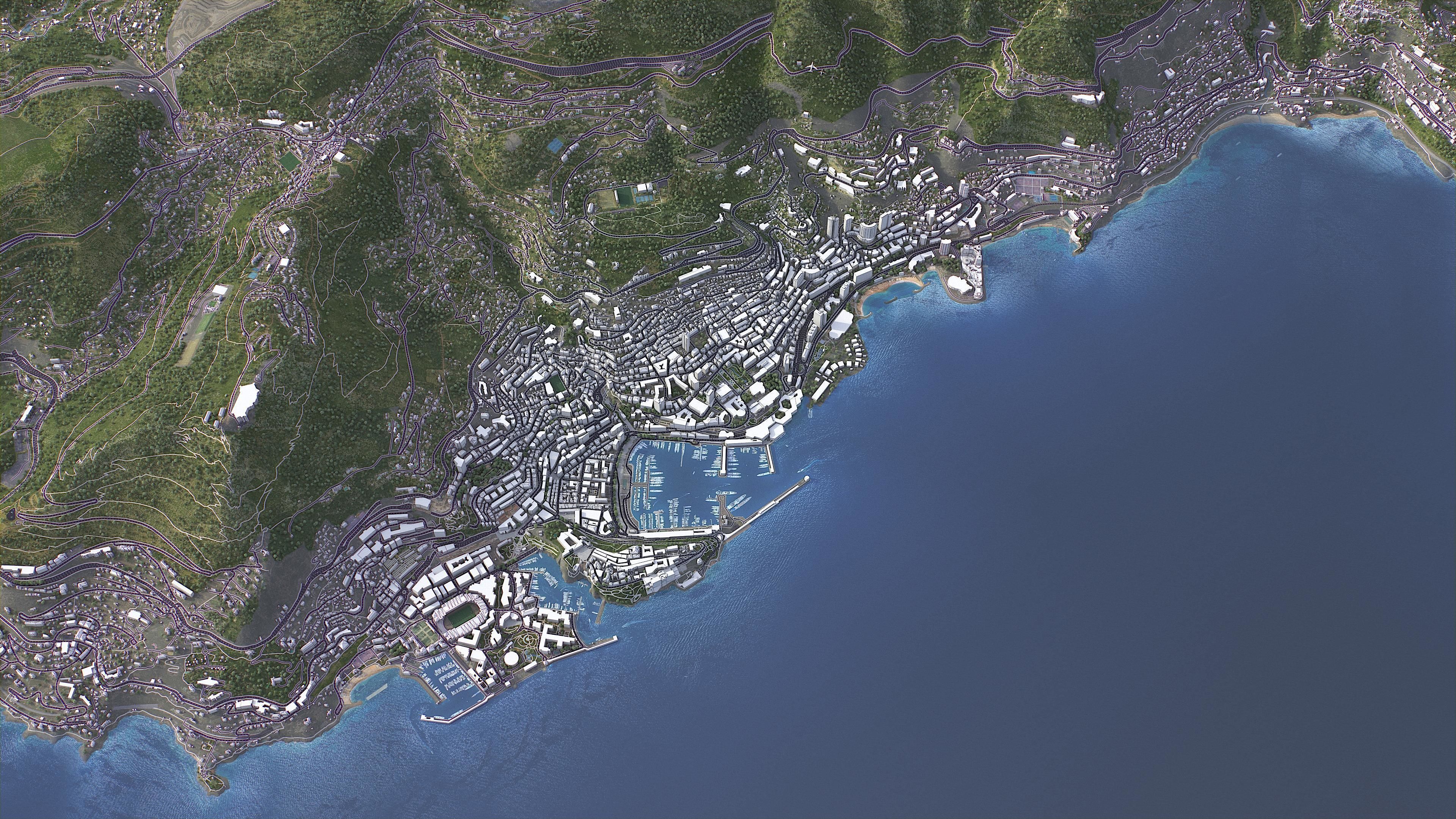 3D model Monaco VR / AR / low-poly | CGTrader