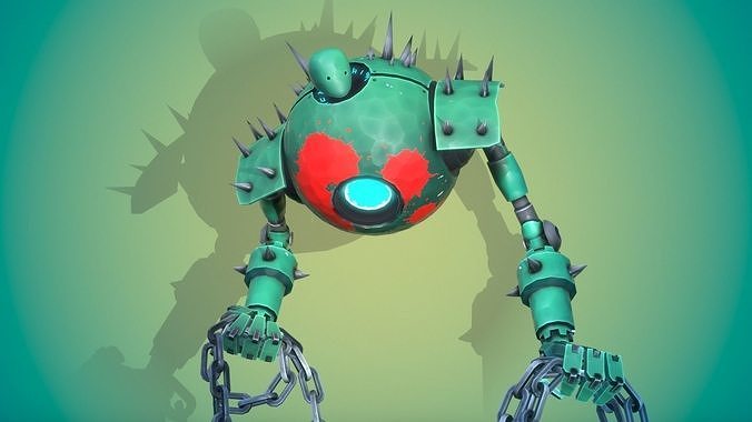 3D model Espher the Golem VR / AR / low-poly | CGTrader