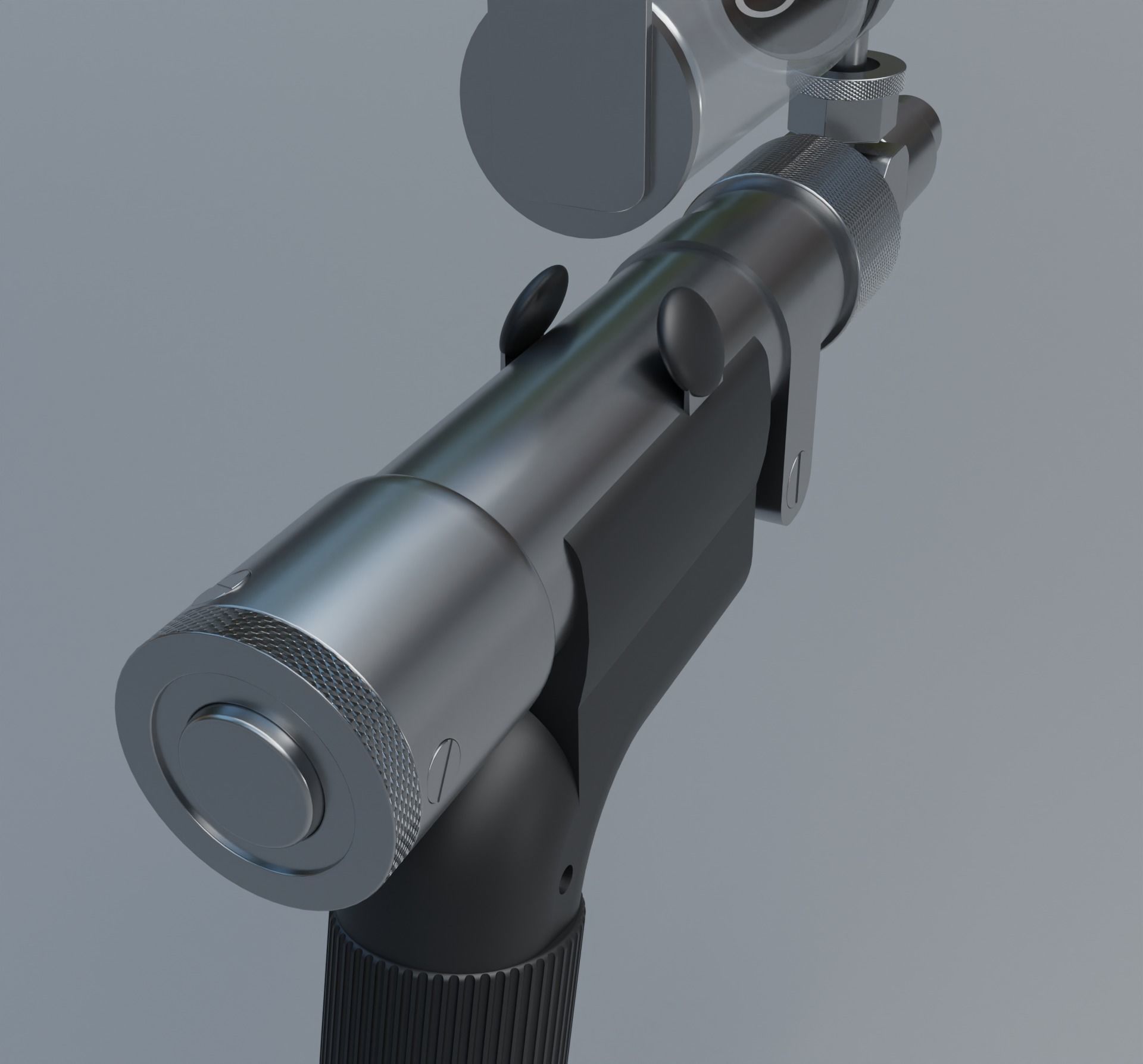 Mechanical needleless injector BI-7M 3D model | CGTrader