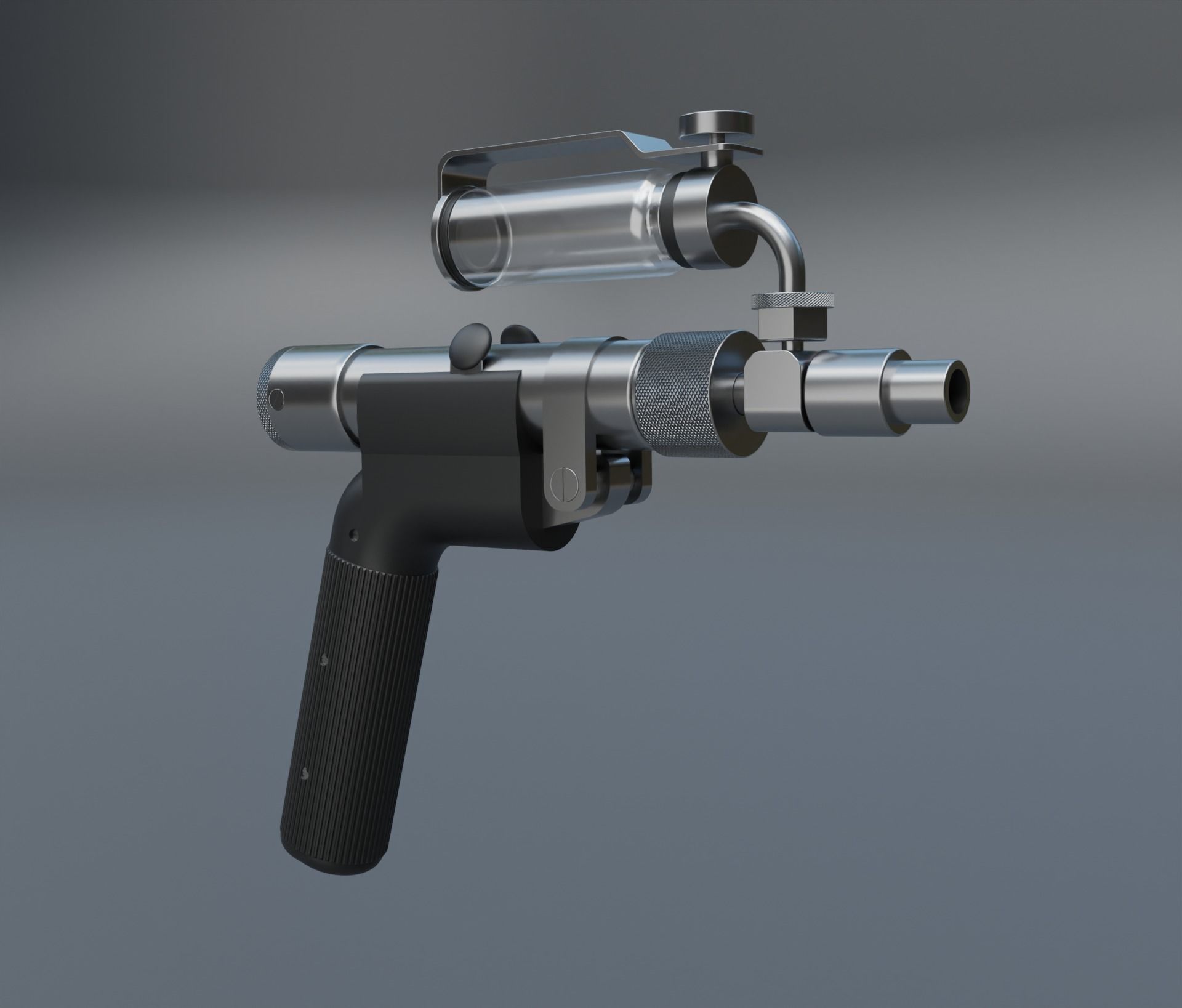 Mechanical needleless injector BI-7M 3D model | CGTrader