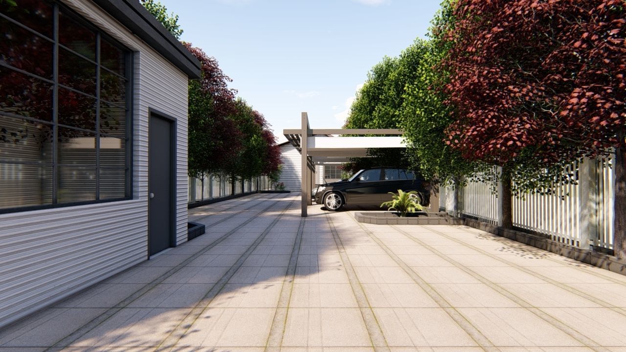 exterior -landscape 3D model animated | CGTrader