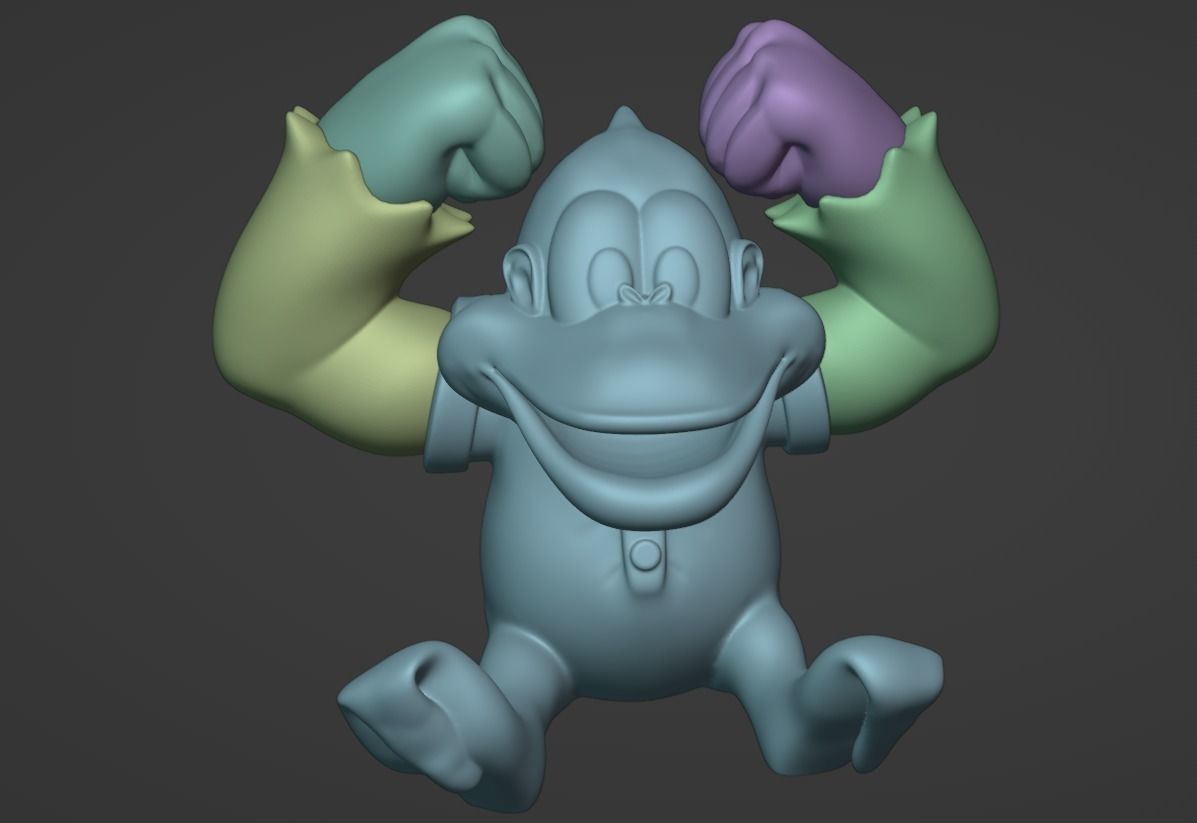 Chess Pack Donkey Kong Country BUDDIES 3D model 3D printable | CGTrader