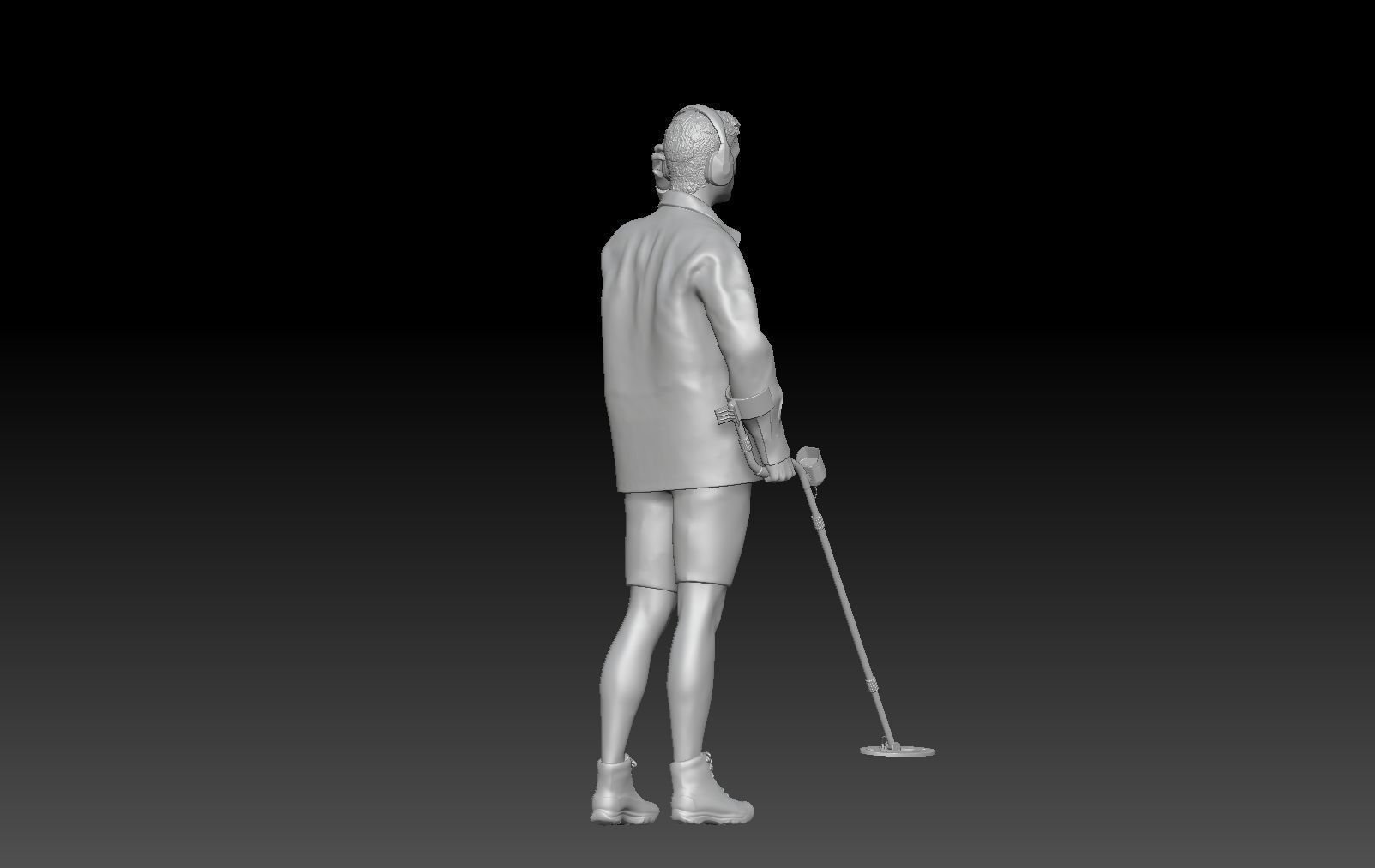 METAL DETECTOR MALE 2 3D model 3D printable | CGTrader