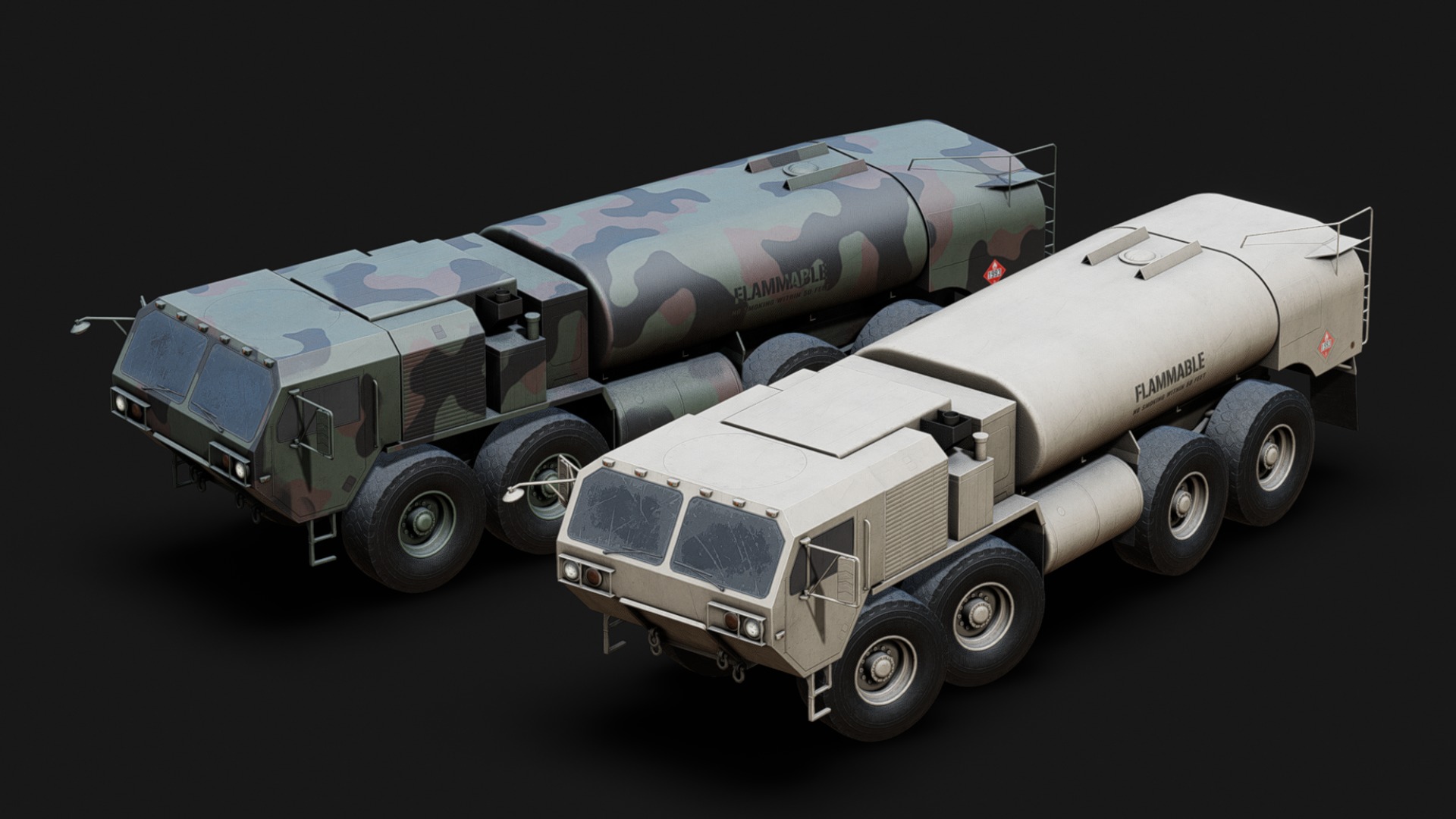 3D Model Collection US Military Vehicles VR / AR / low-poly | CGTrader