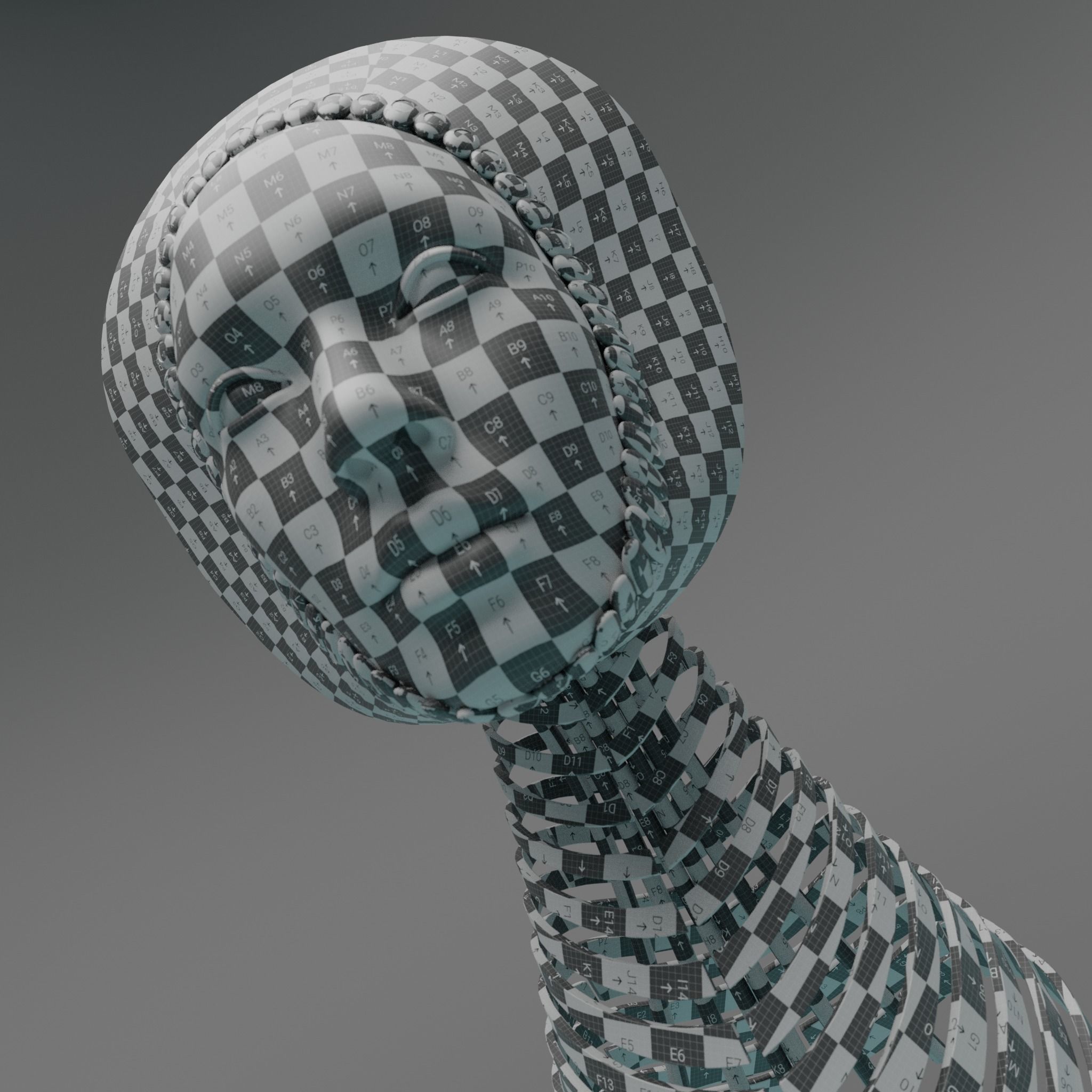 Solarpunk Cyborg Headdress 3D model | CGTrader