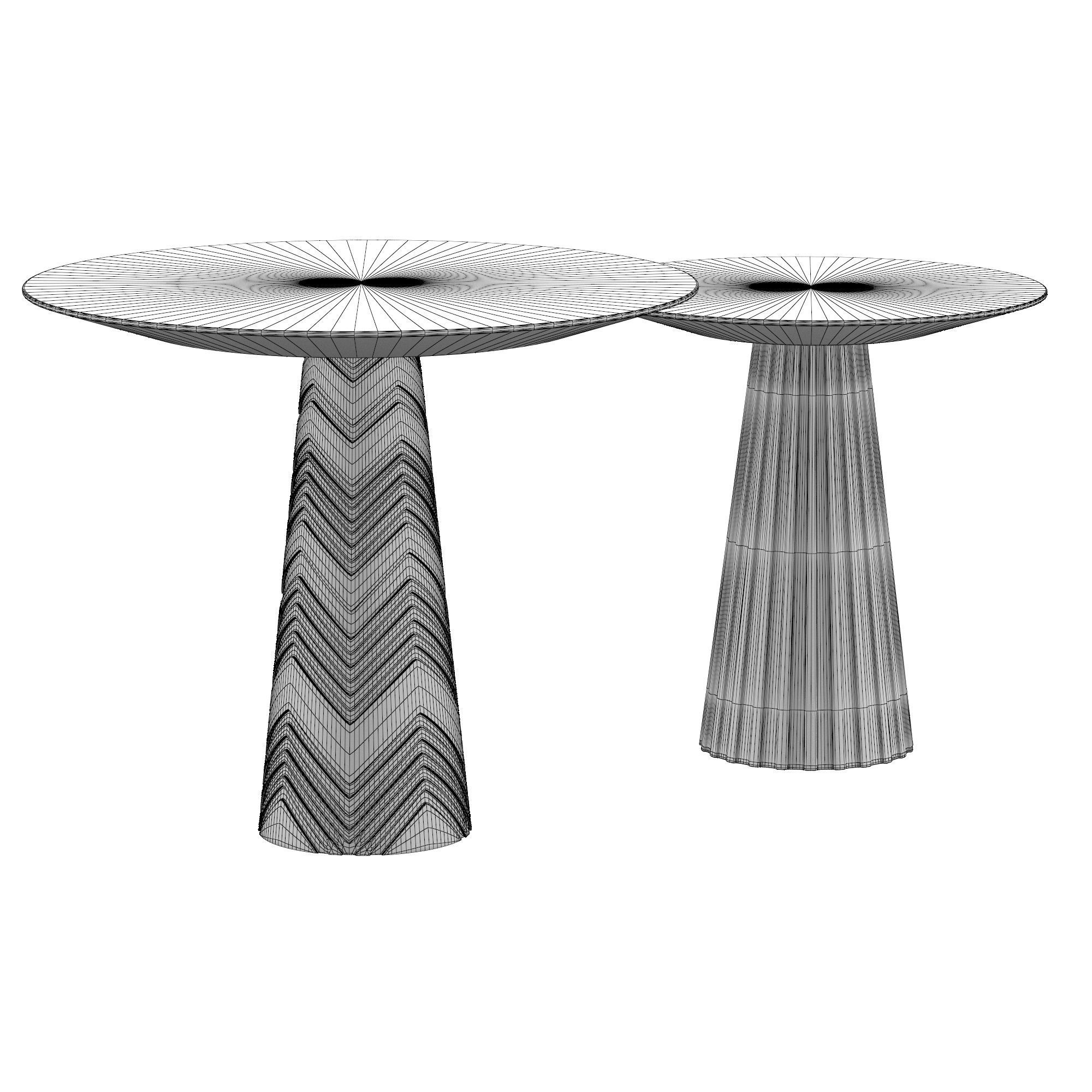 Trinity Tables 3D model | CGTrader