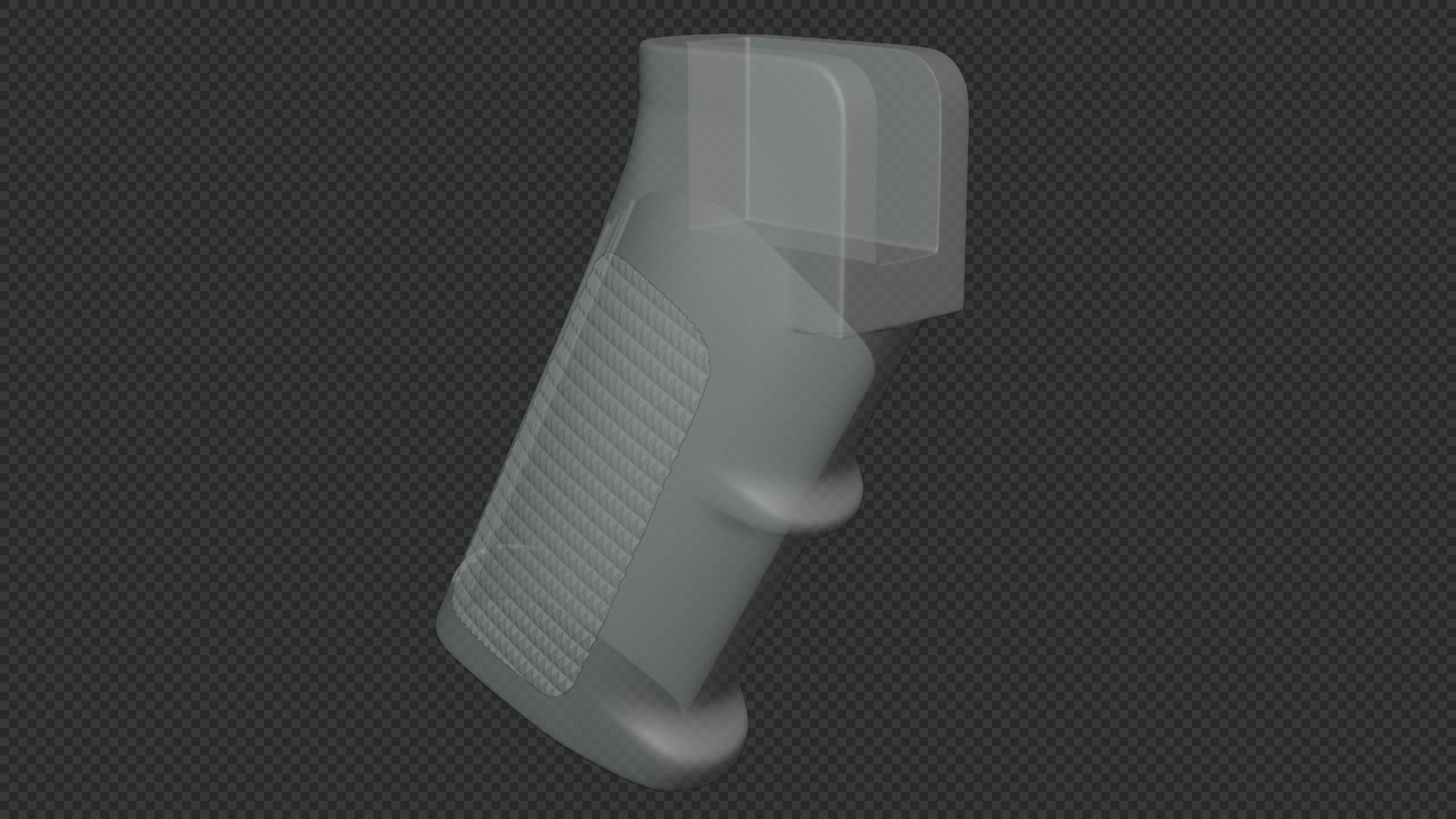 3D model AR-15 A2 Pistol-Grip VR / AR / low-poly | CGTrader