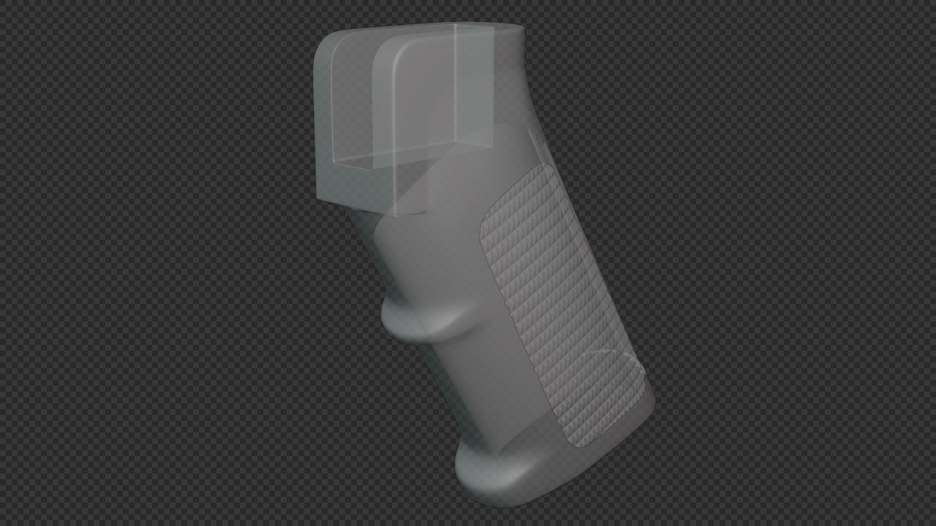 3D model AR-15 A2 Pistol-Grip VR / AR / low-poly | CGTrader