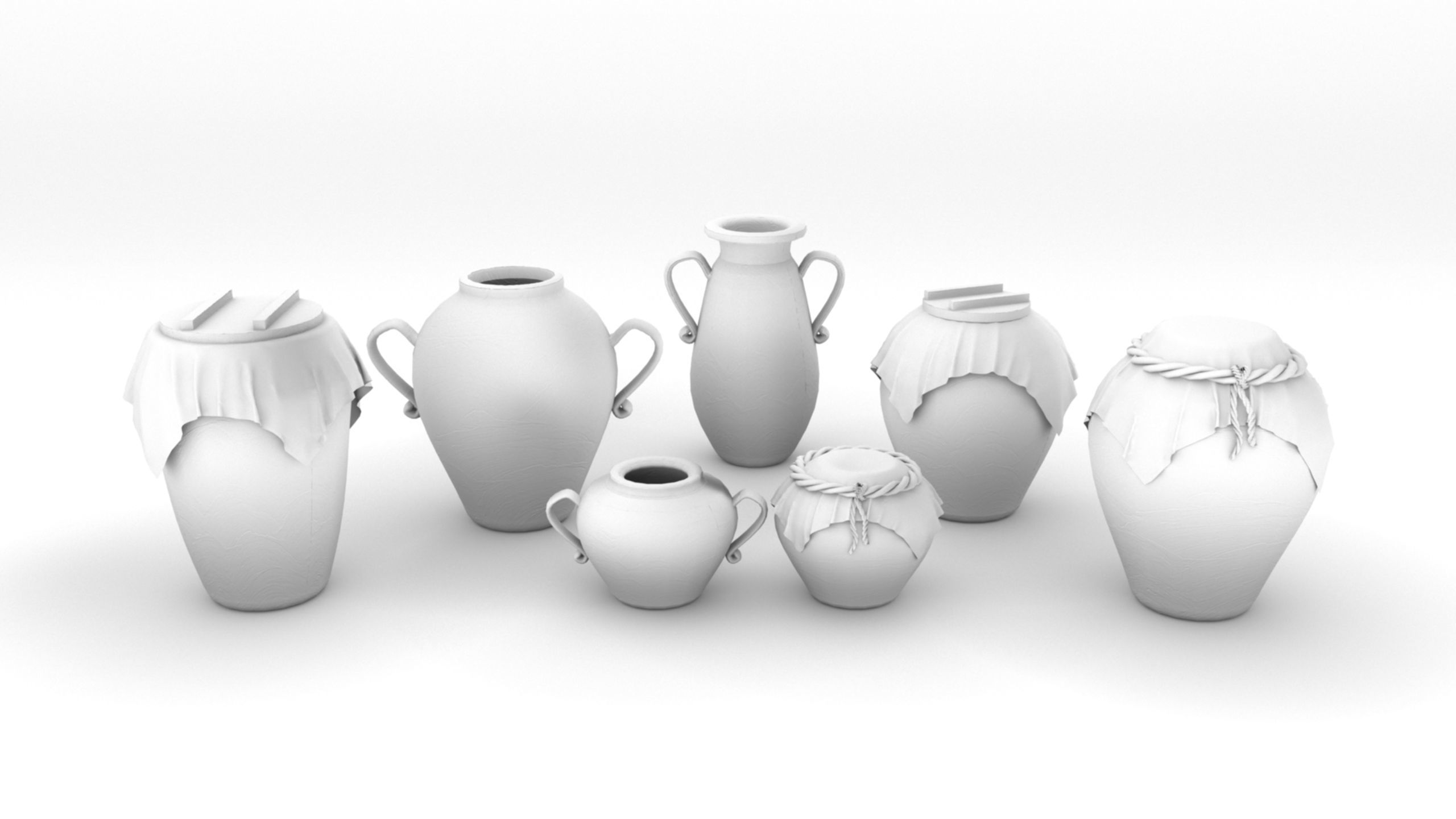 Mud Vase 3D model | CGTrader