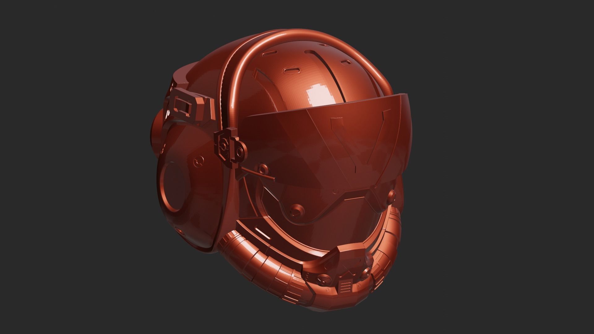 Valkyrie Birthright Titan Fall Helmet 3D model 3D printable | CGTrader