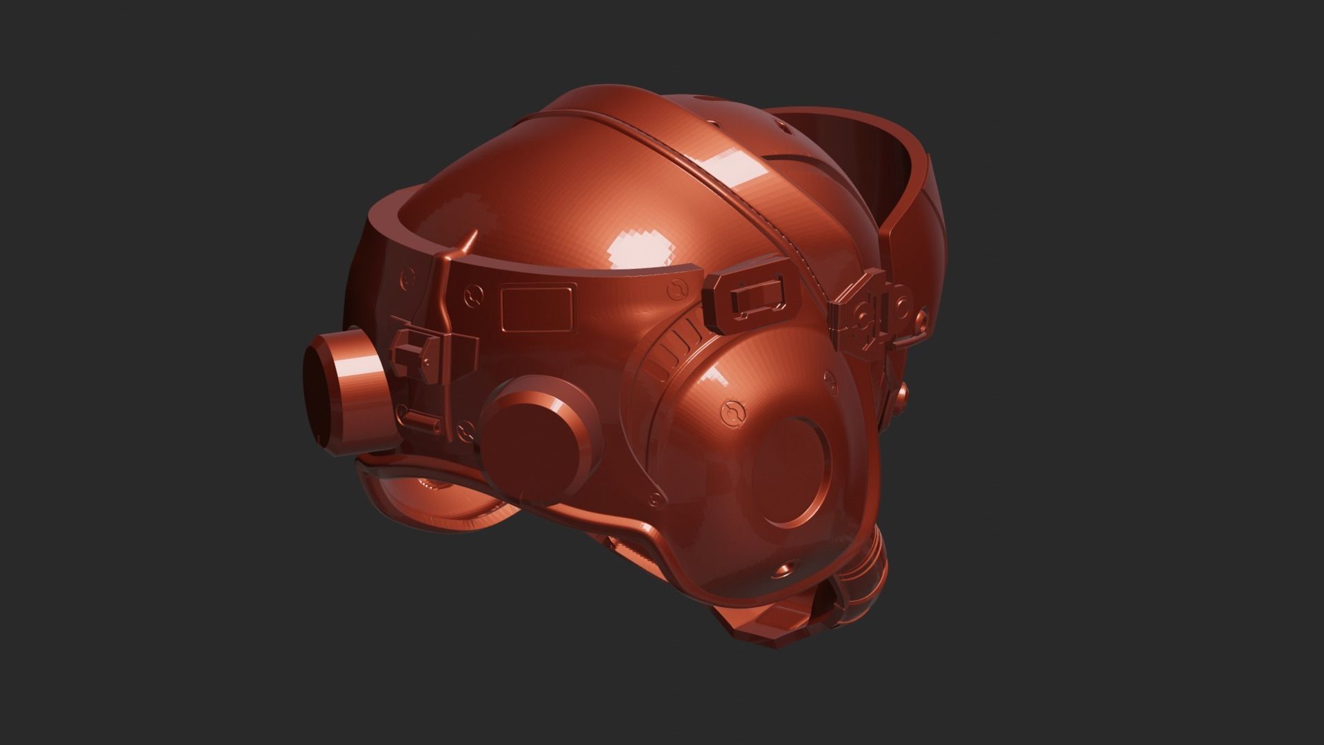 Valkyrie Birthright Titan Fall Helmet 3D model 3D printable | CGTrader