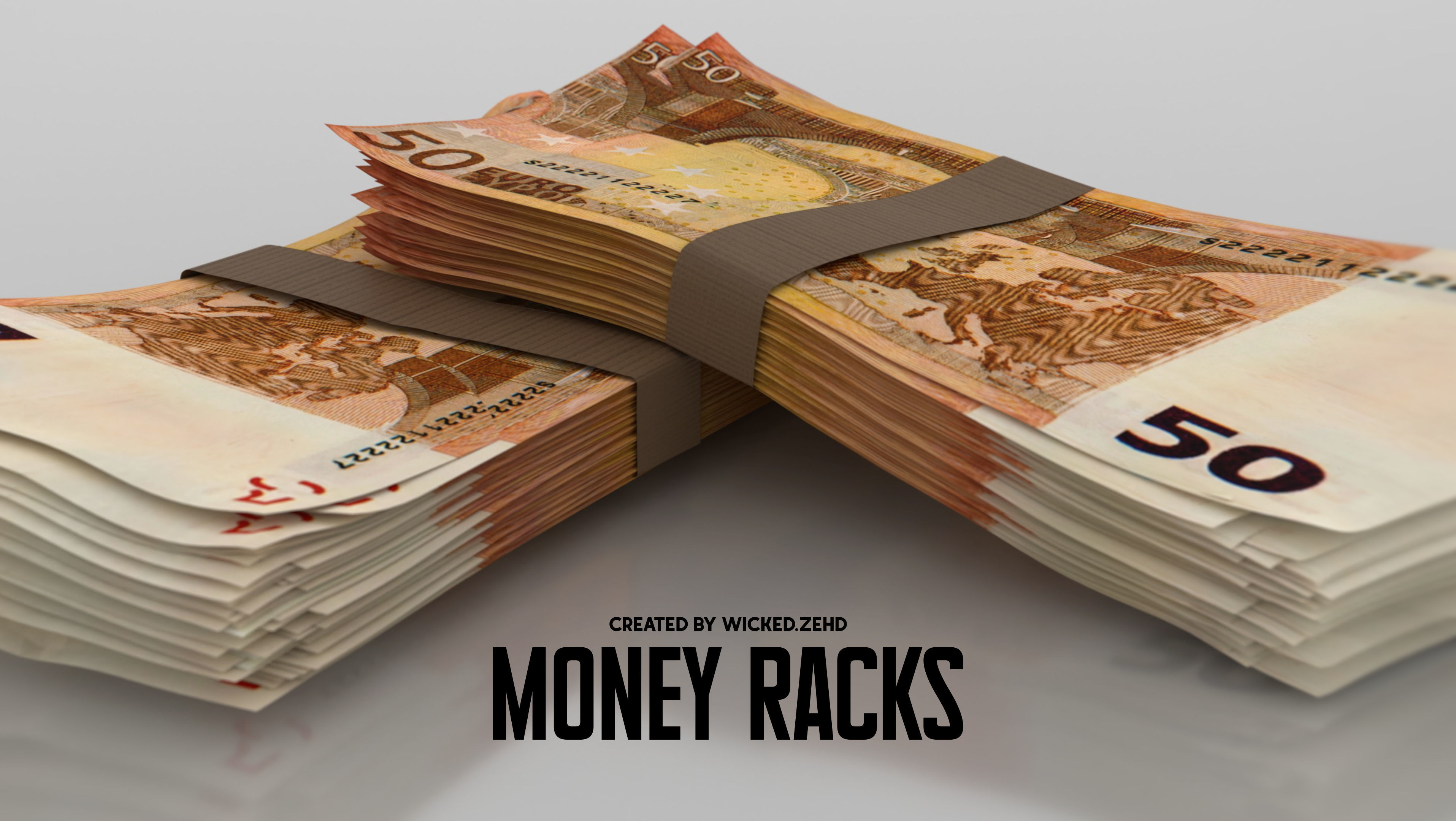 Money Racks free VR / AR / low-poly 3D model | CGTrader