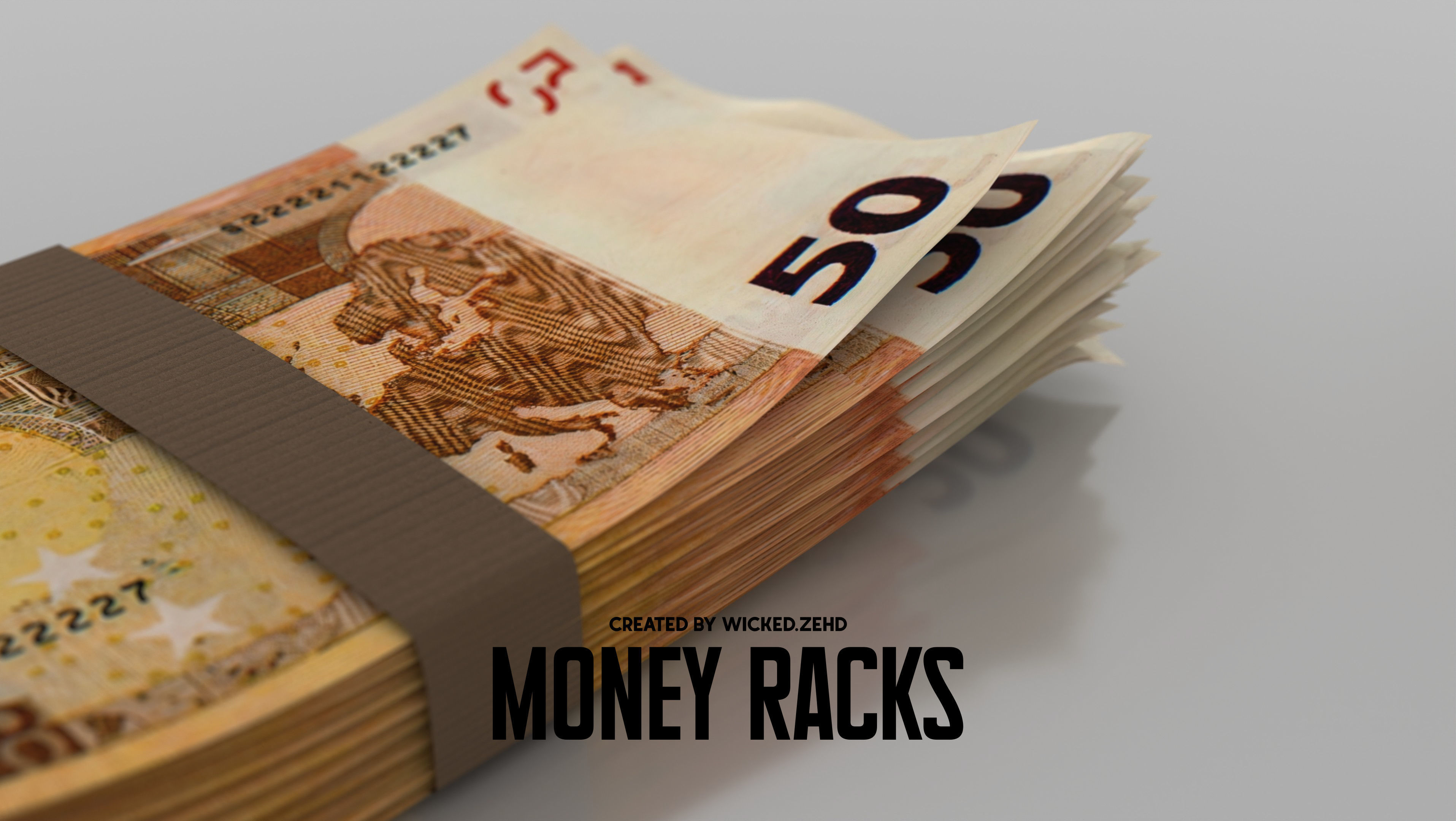Money Racks free VR / AR / low-poly 3D model | CGTrader