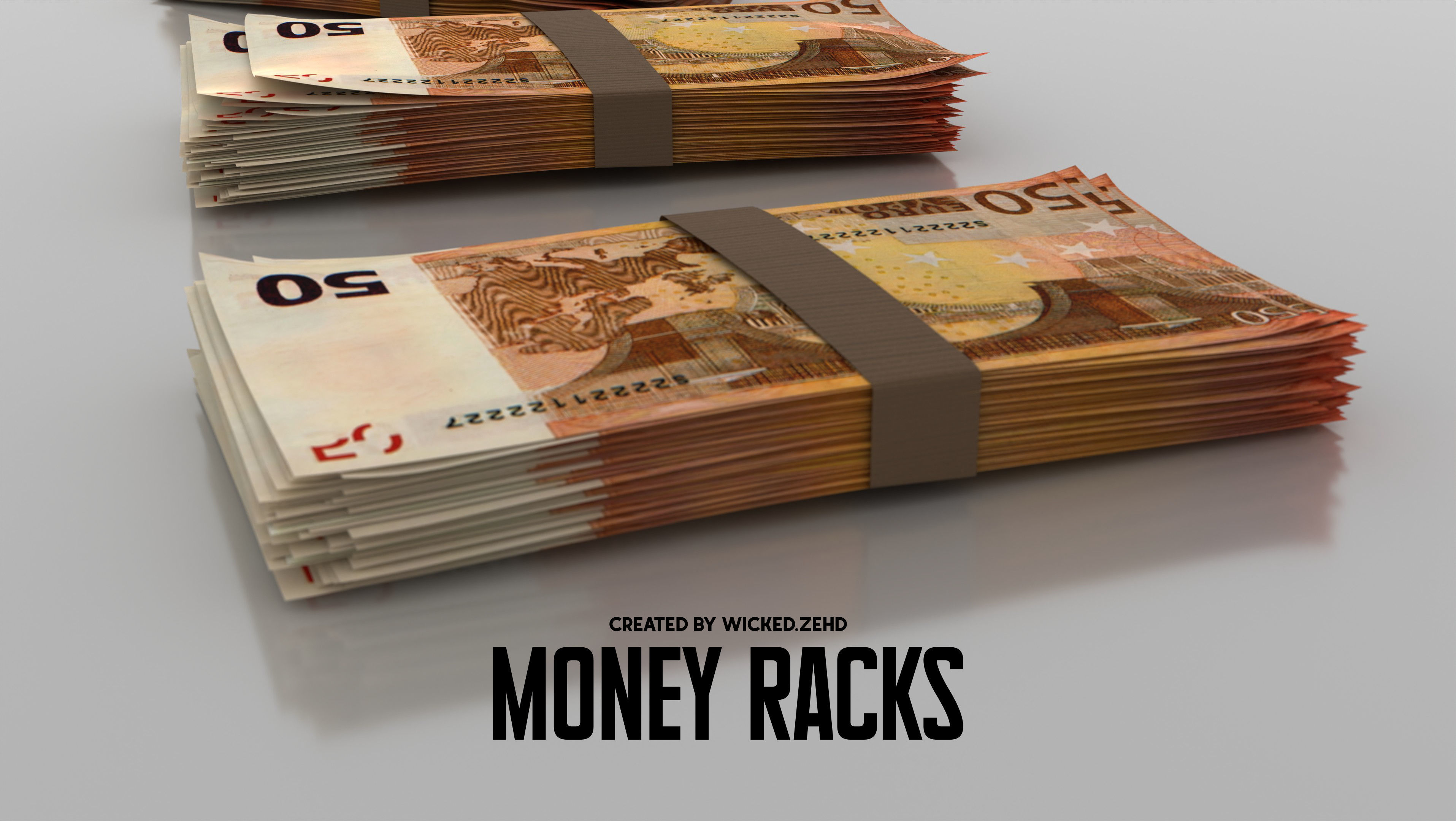 Money Racks free VR / AR / low-poly 3D model | CGTrader