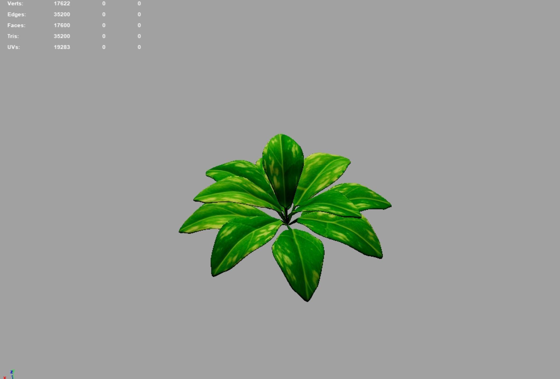 Leaf Plant 3D model | CGTrader