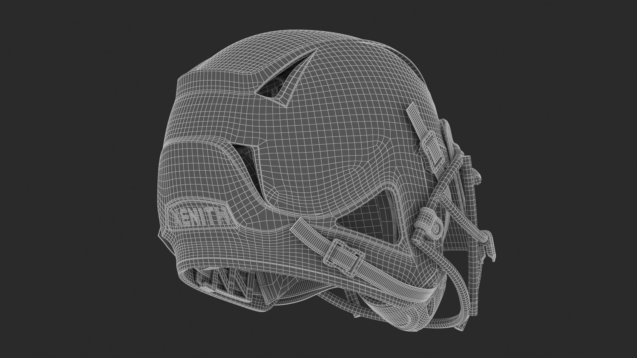 Xenith Shadow Football Helmet 3D model | CGTrader
