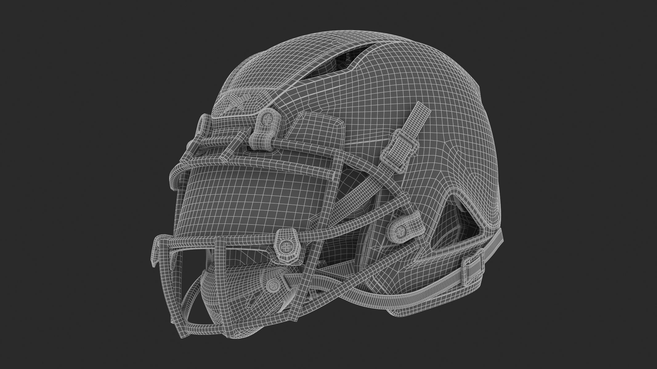 Xenith Shadow Football Helmet 3D model | CGTrader