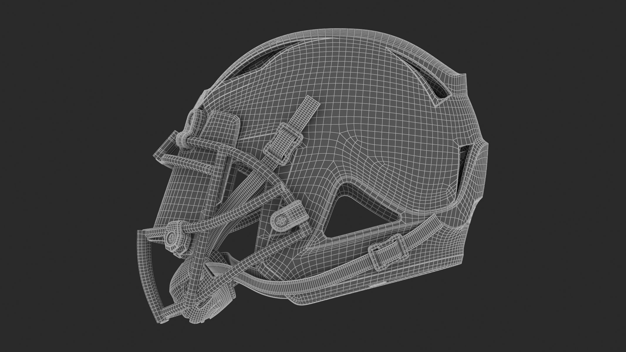 Xenith Shadow Football Helmet 3D model | CGTrader