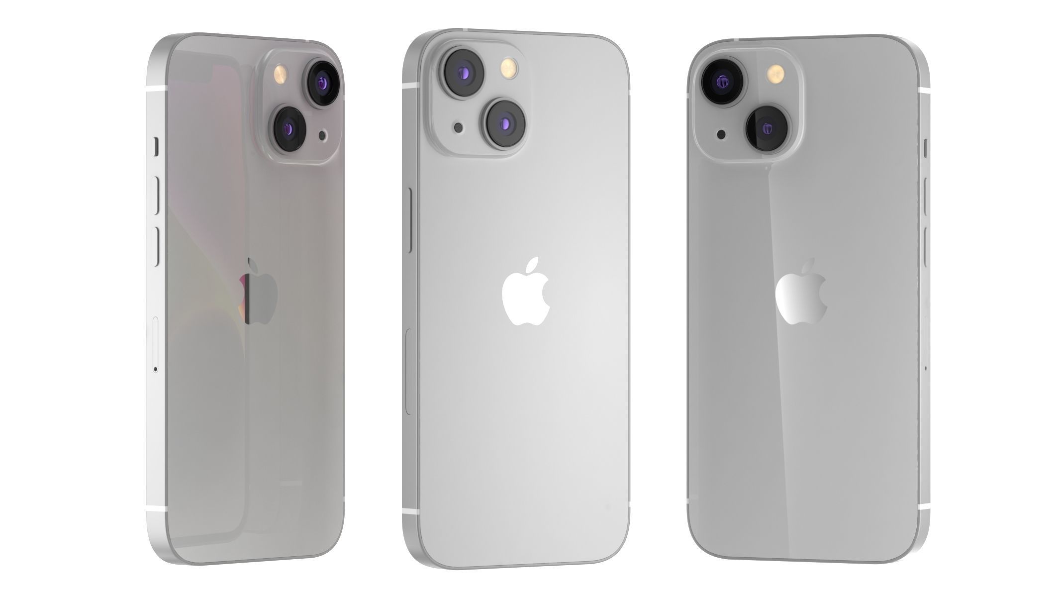 Apple iPhone 14 White 3D model | CGTrader