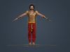 Indian King rigged 3D model rigged | CGTrader