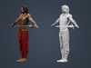 Indian King rigged 3D model rigged | CGTrader
