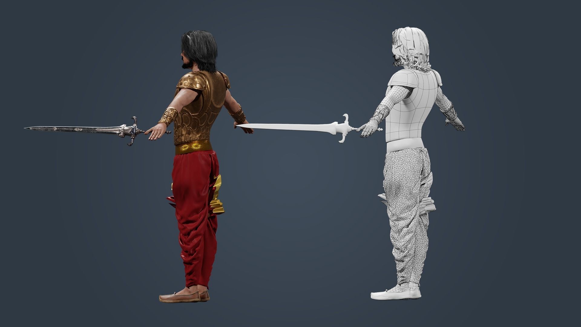 Indian King rigged 3D model rigged | CGTrader