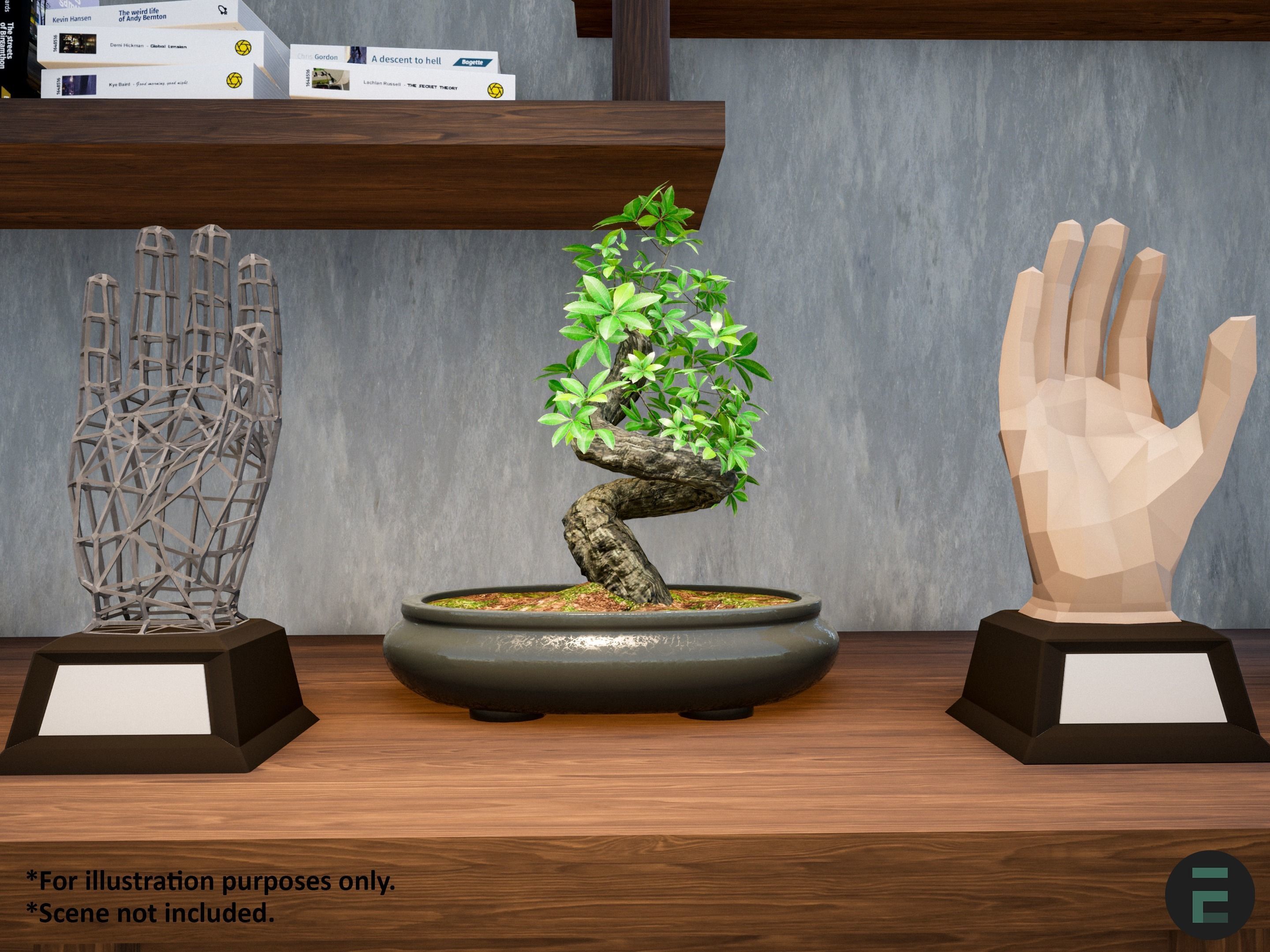 3D model Hand Trophy VR / AR / low-poly | CGTrader