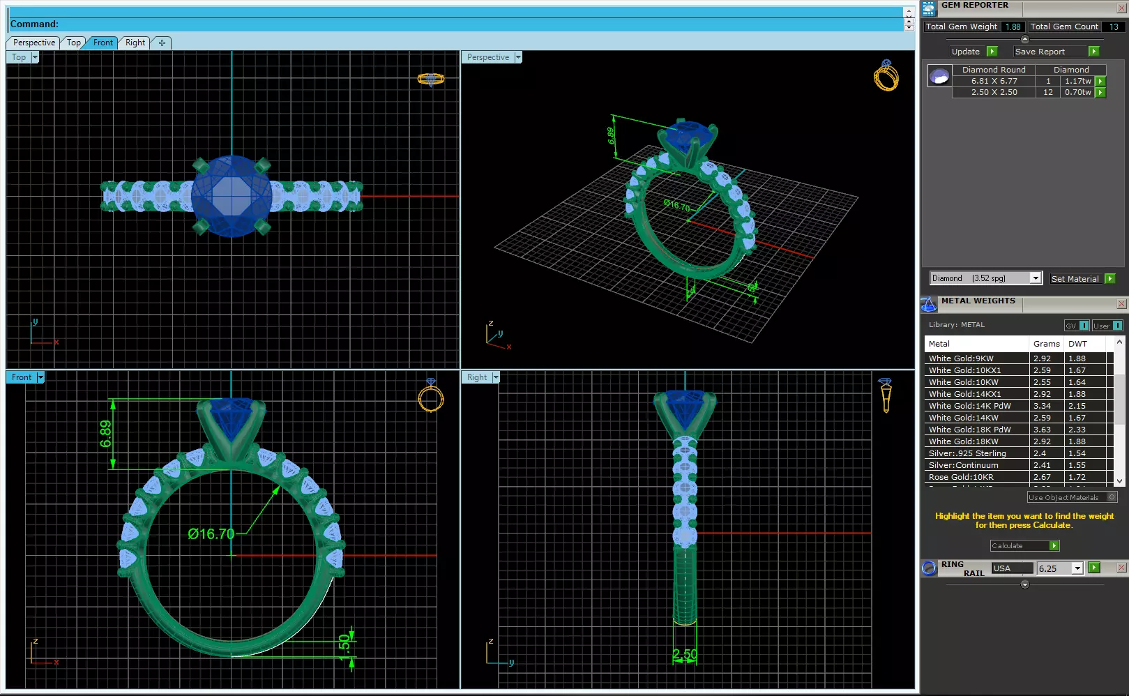 Trust Wedding Ring 3D model 3D printable | CGTrader