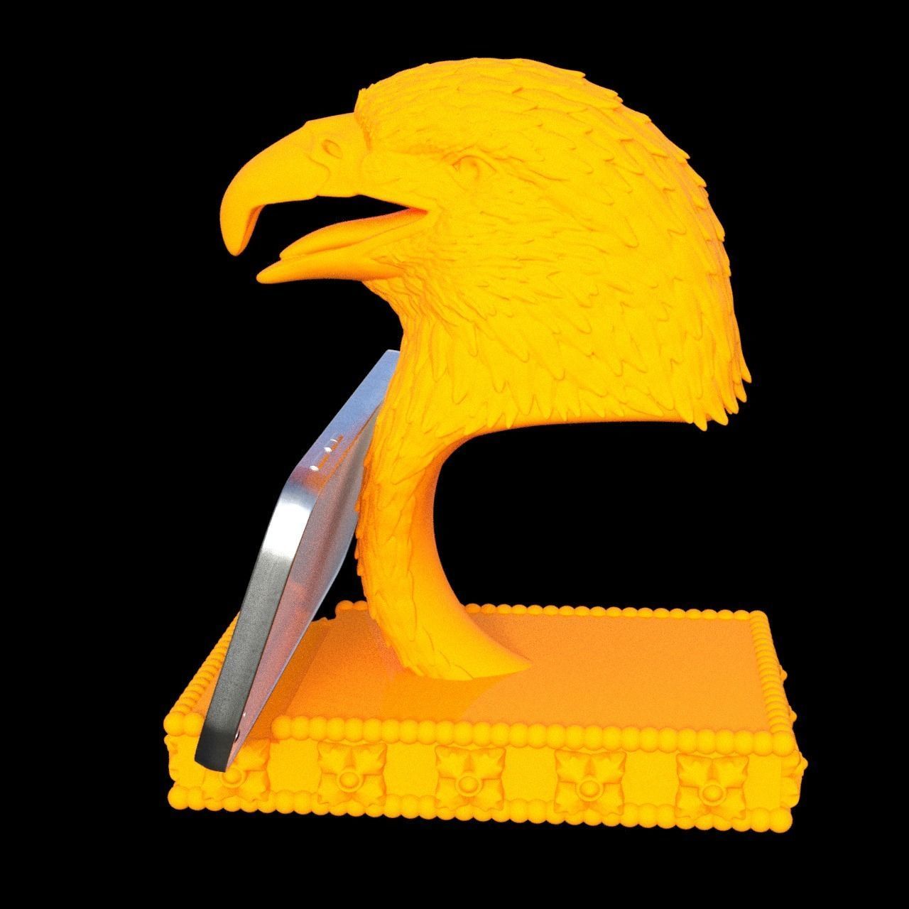 Eagle Phone Holder 3D model 3D printable | CGTrader