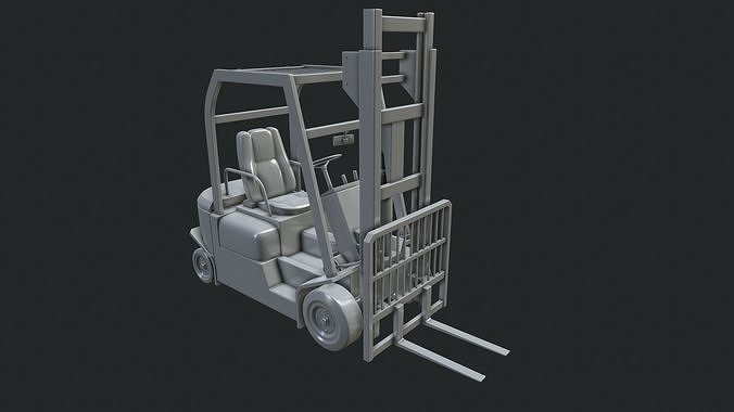 ForkLift 3D model | CGTrader