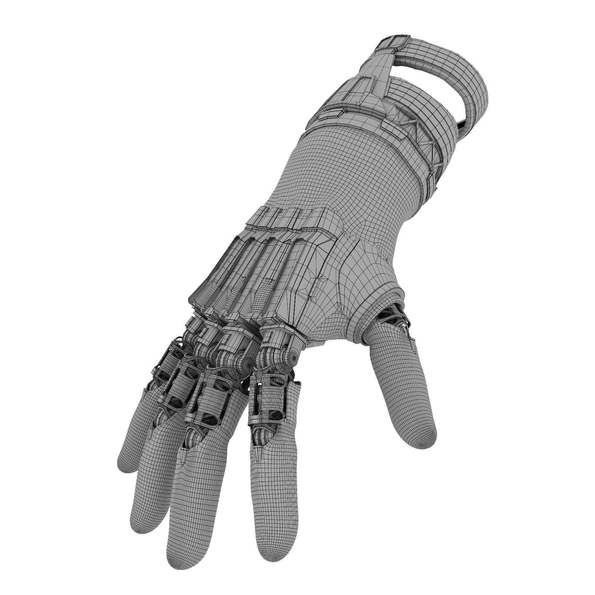 Mechanical Arm 3D model | CGTrader