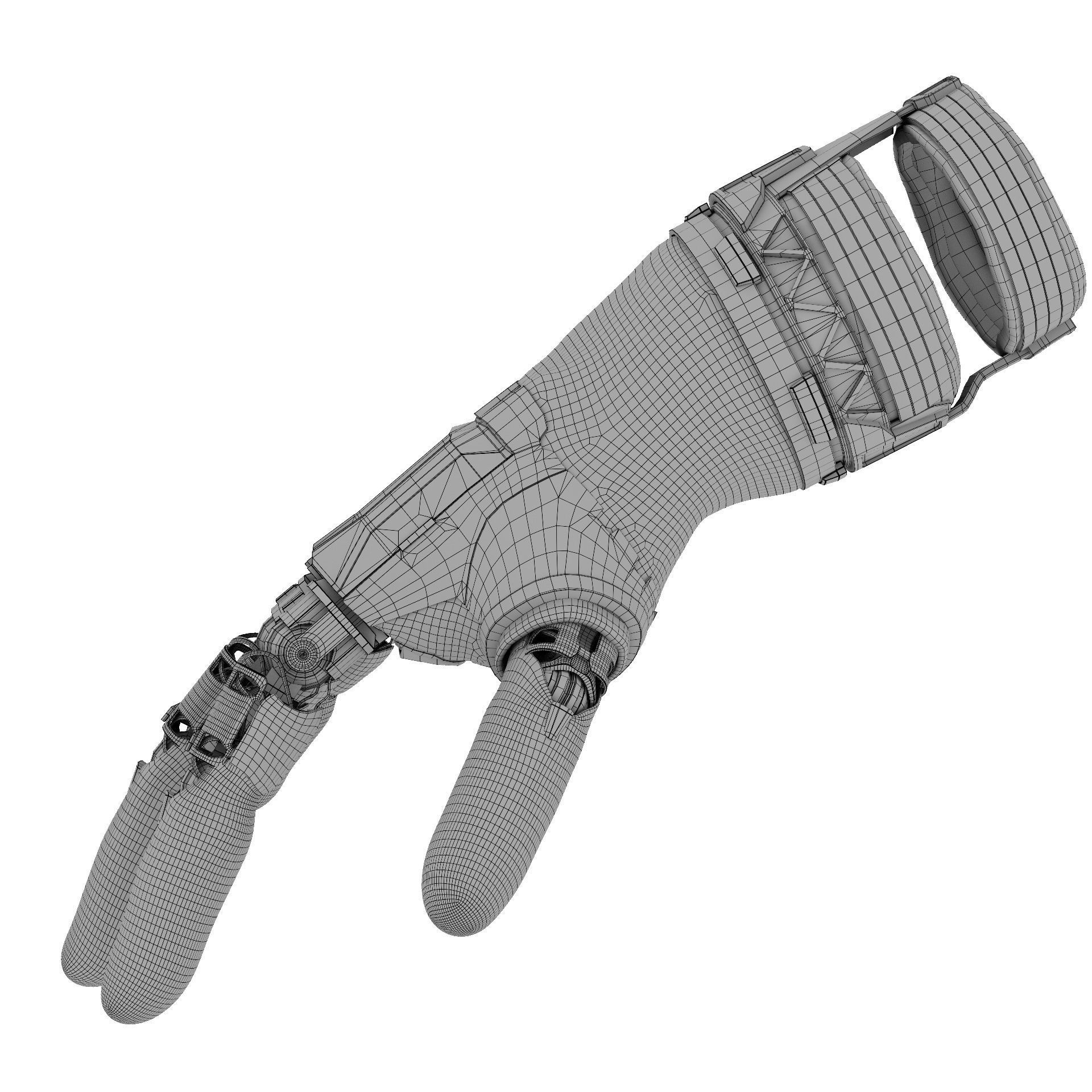 Mechanical Arm 3D model | CGTrader